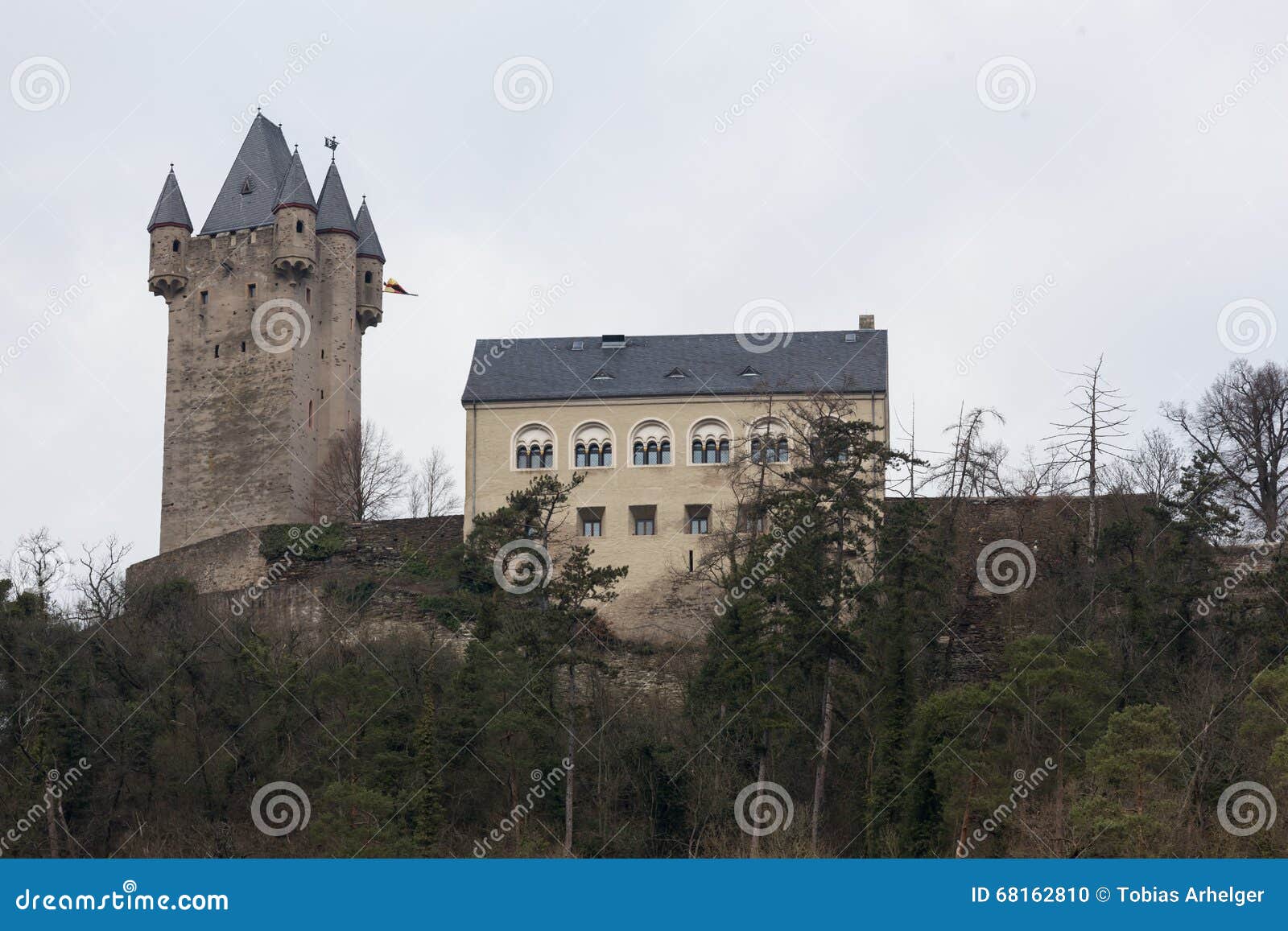 Castle Nassau Germany in the Winter Stock Photo - Image of hessen ...