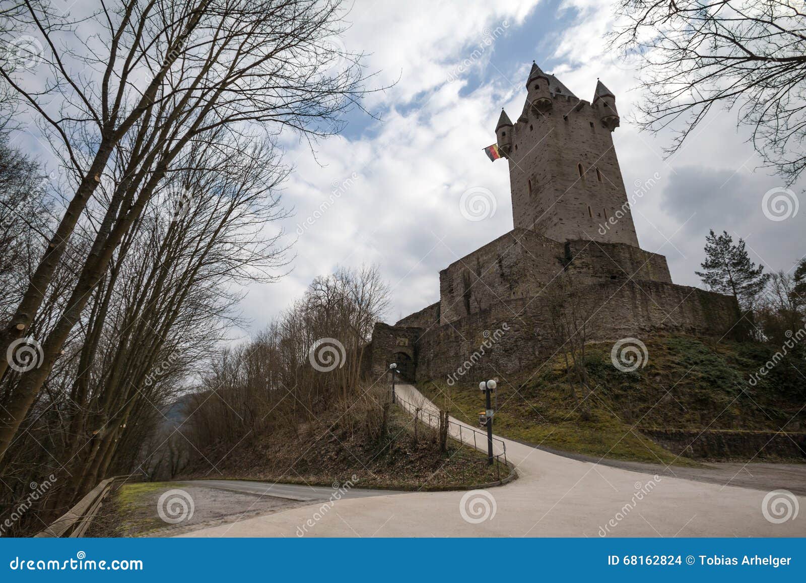 Castle Nassau Germany in the Winter Stock Photo - Image of settlement ...