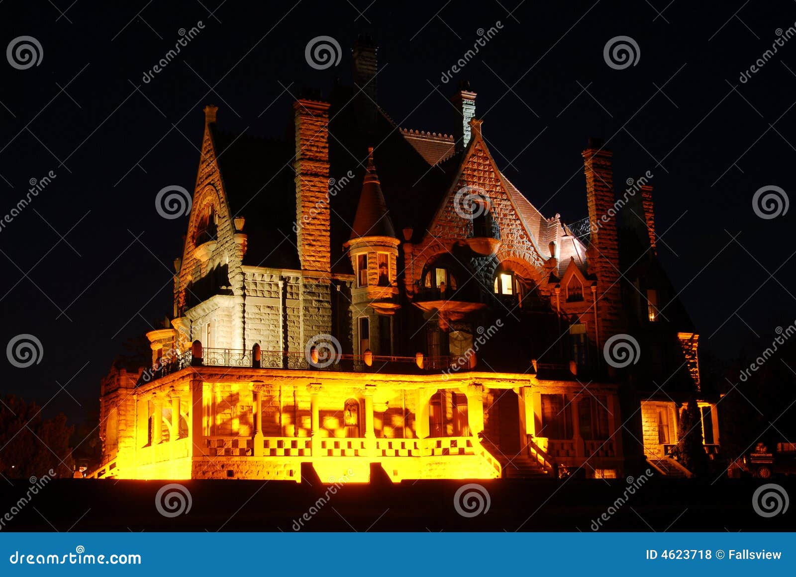 Castle nightshot stock photo. Image of trip, downtown - 4623718