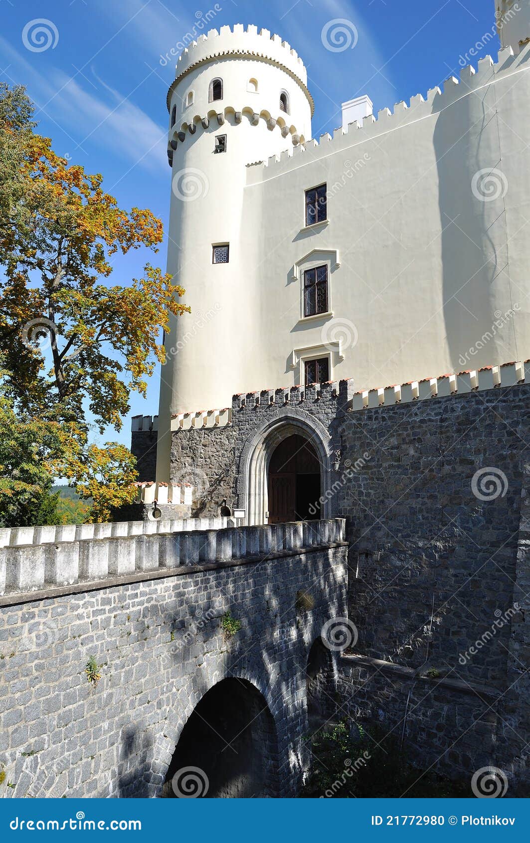 Castle Orlik. Czech Republic Stock Photo - Image of beauty, landscape ...