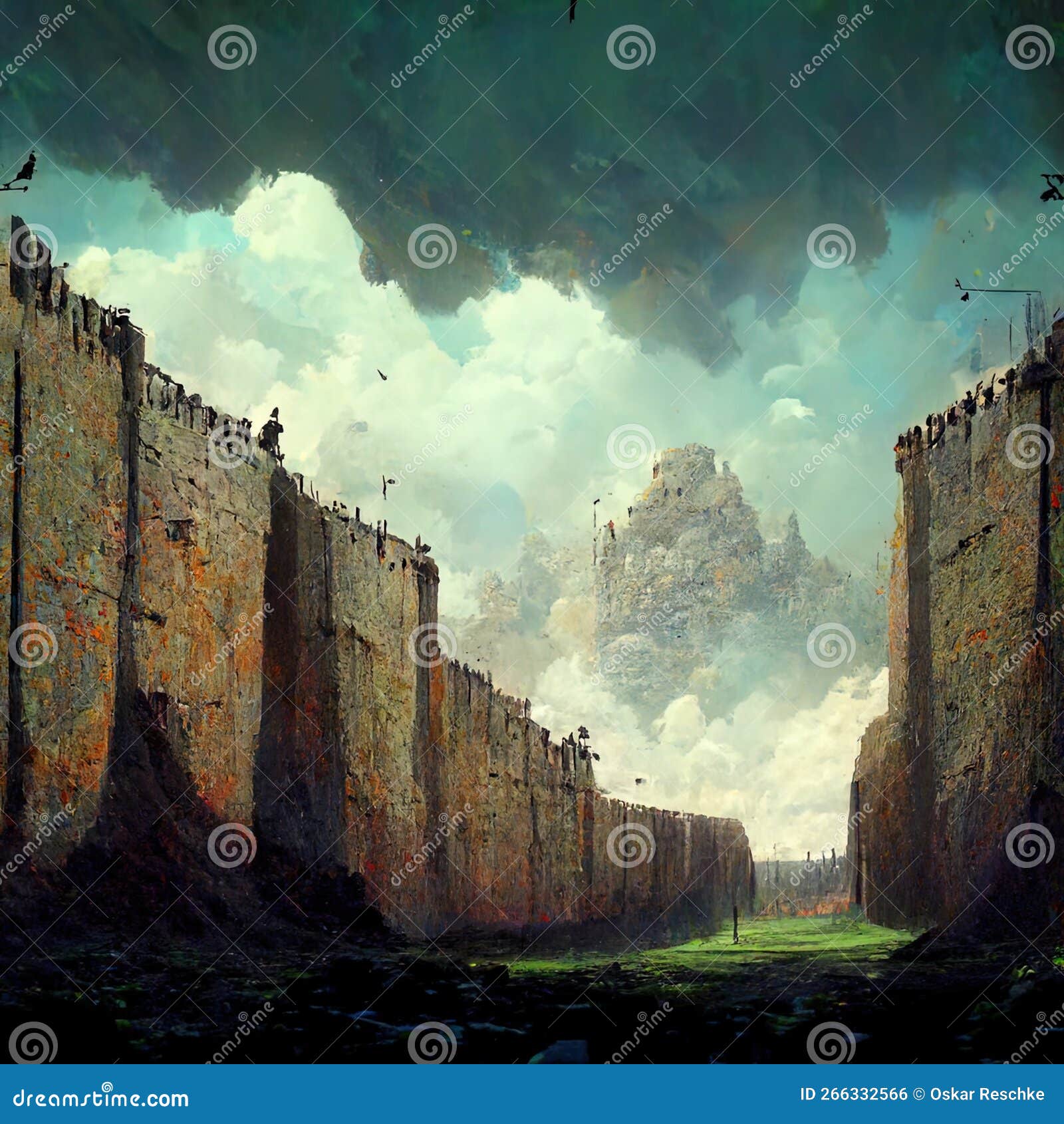 Medieval Battleground In Pixel Art Style. Battlefield In The Style Of ...