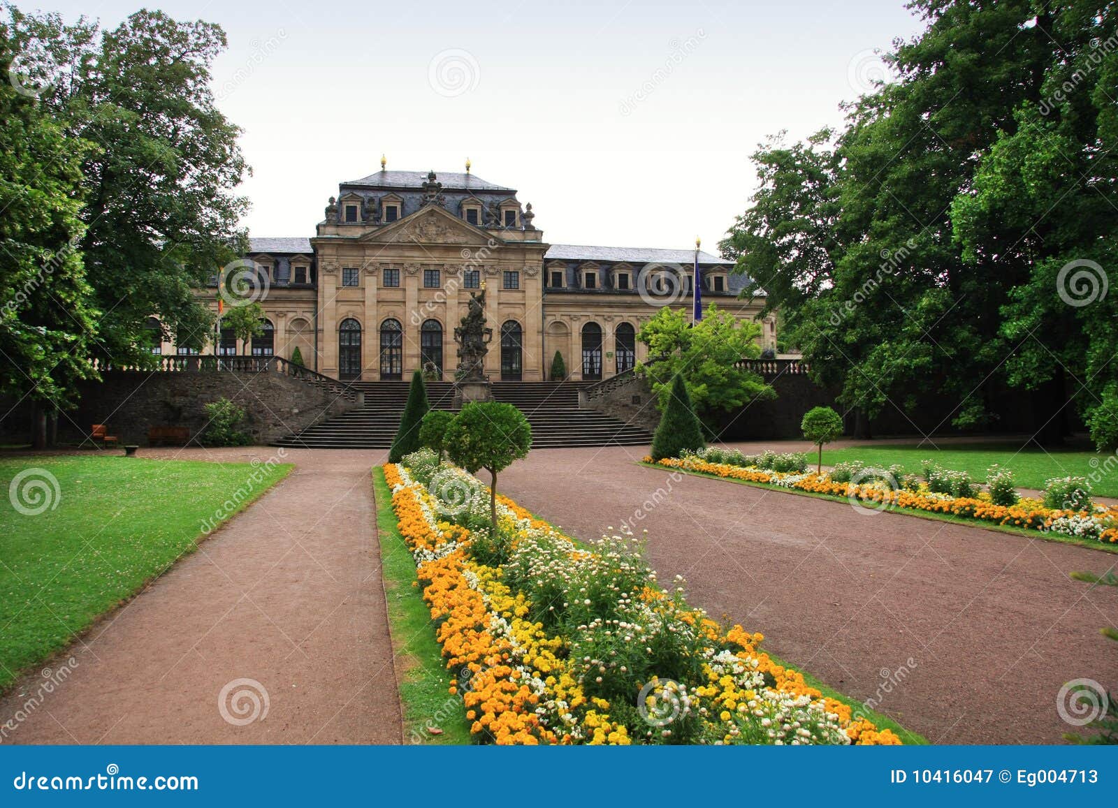 Castle Palace of Fulda stock image. Image of historical - 10416047