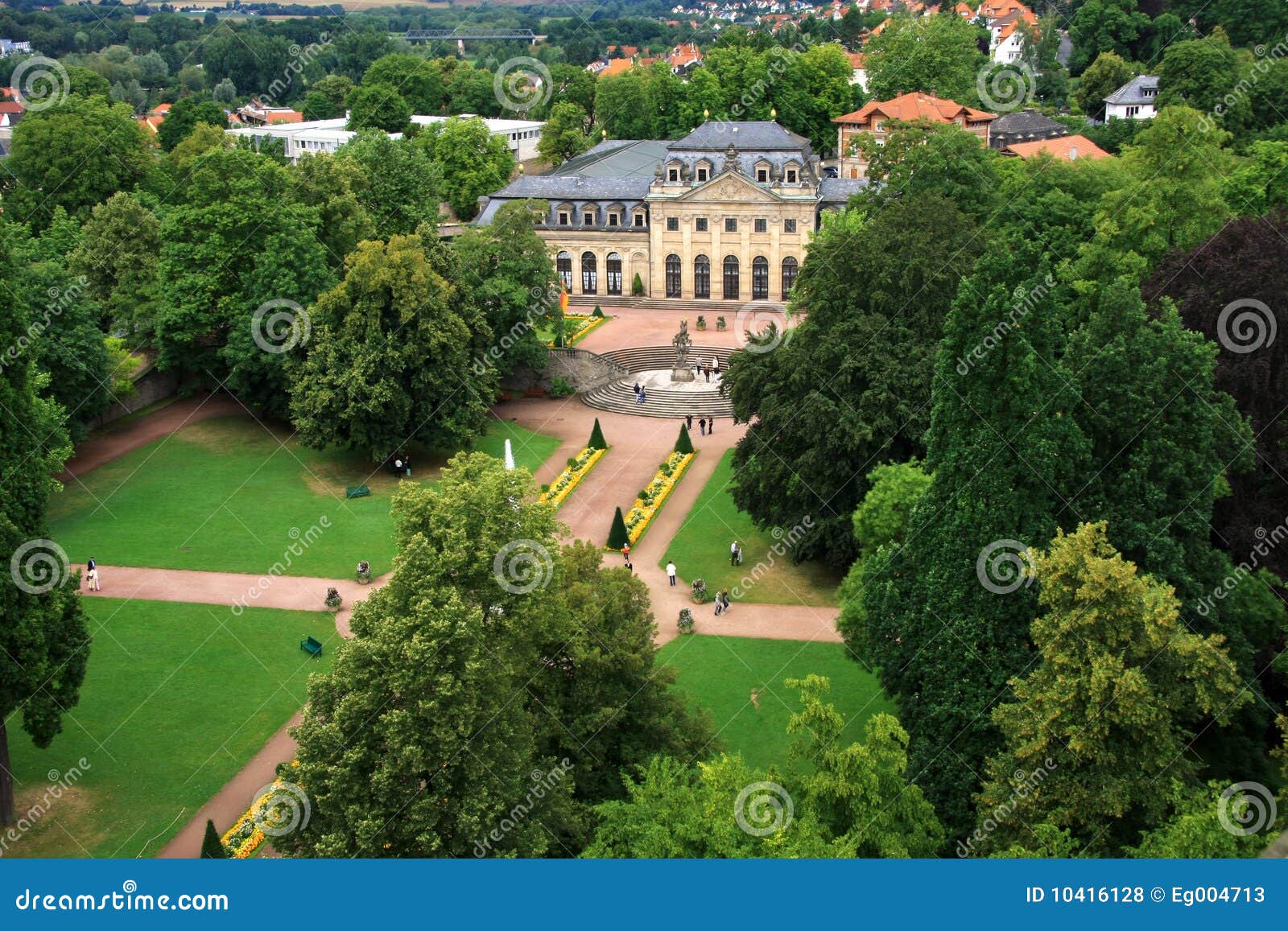 Castle Palace of Fulda stock photo. Image of culture - 10416128