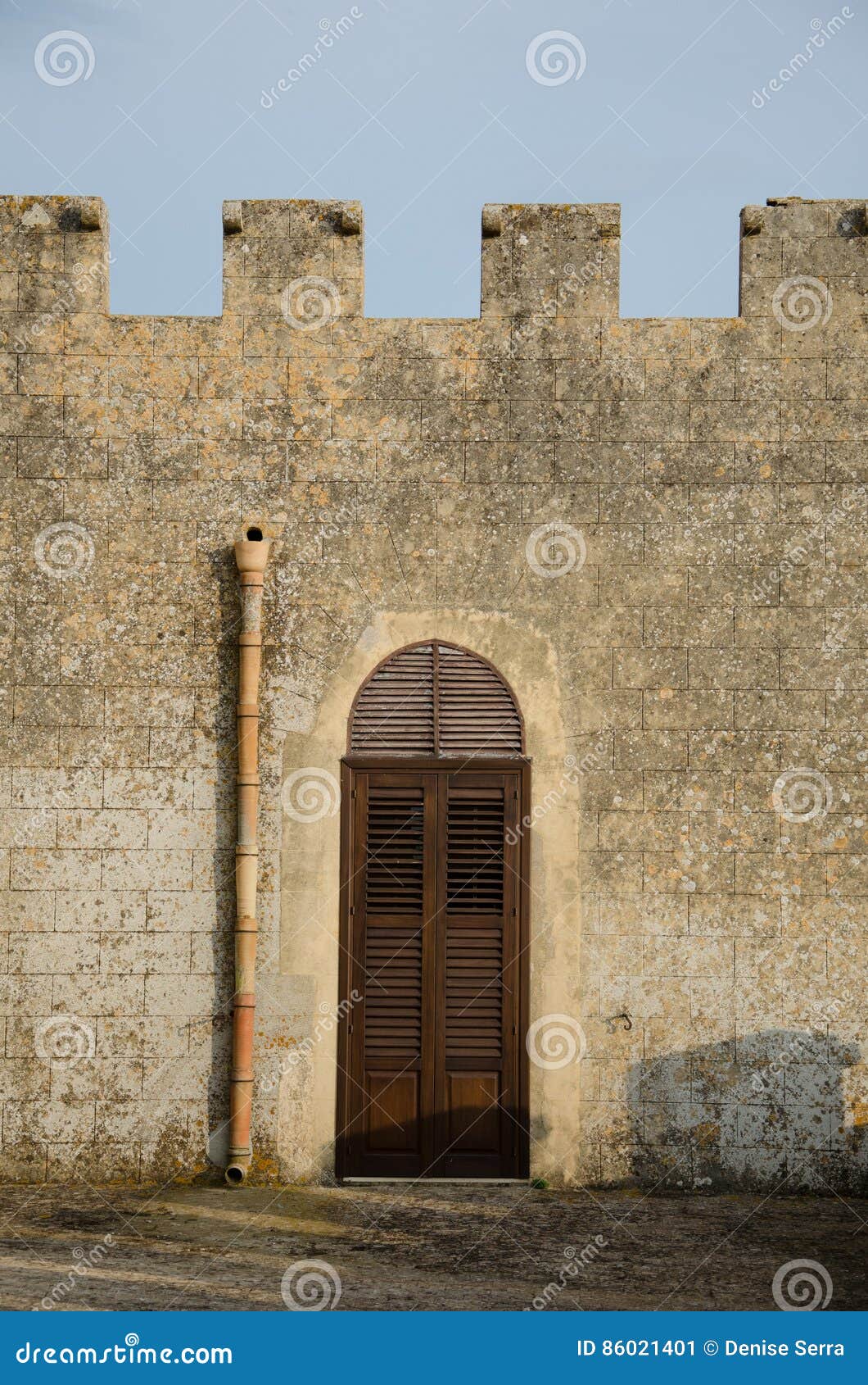Castle of Partanna, Sicily stock image. Image of mediterranean - 86021401
