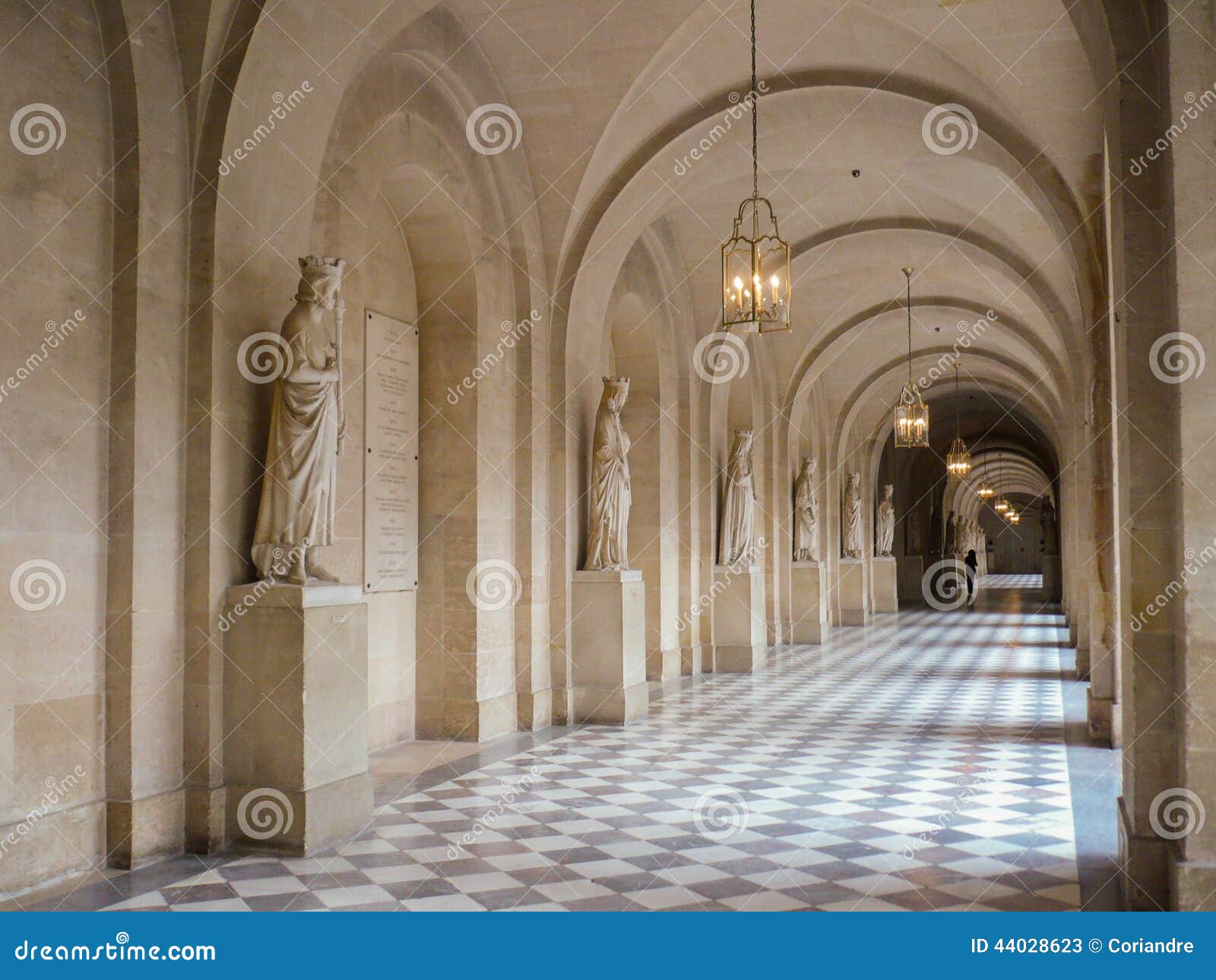 Castle Passageway stock image. Image of passageway, arches - 44028623