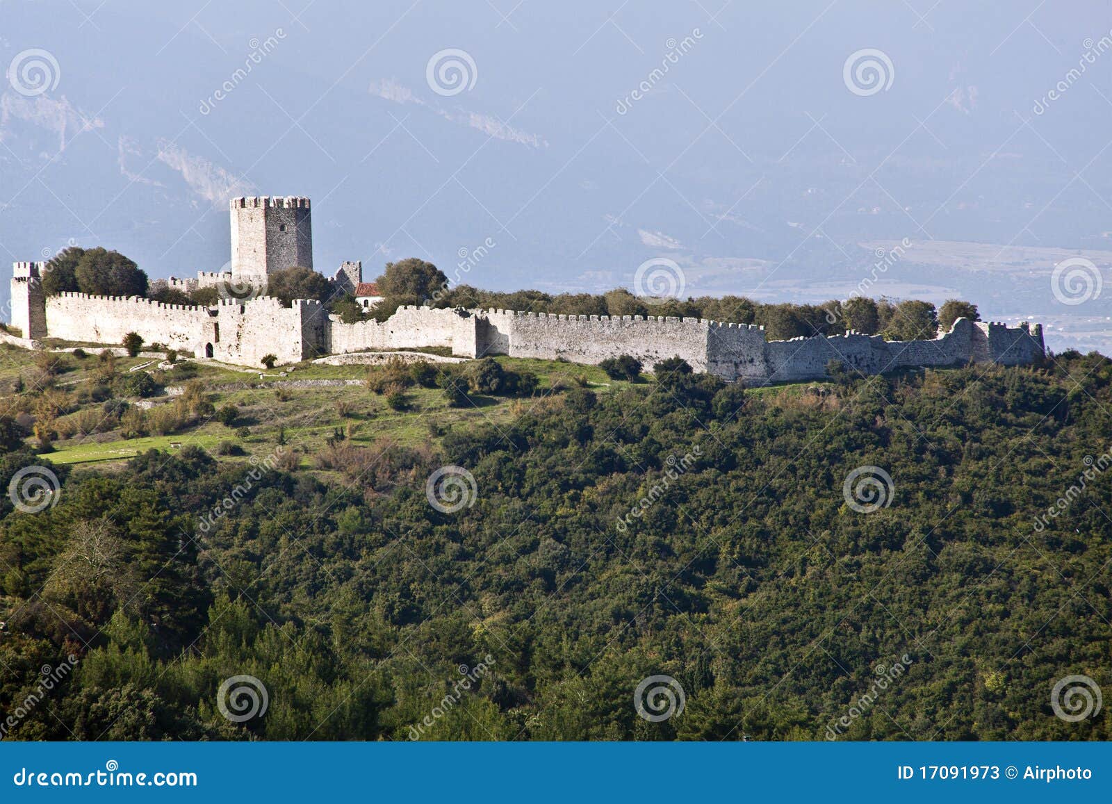 Castle of Platamonas stock image. Image of europe, byzantine - 17091973