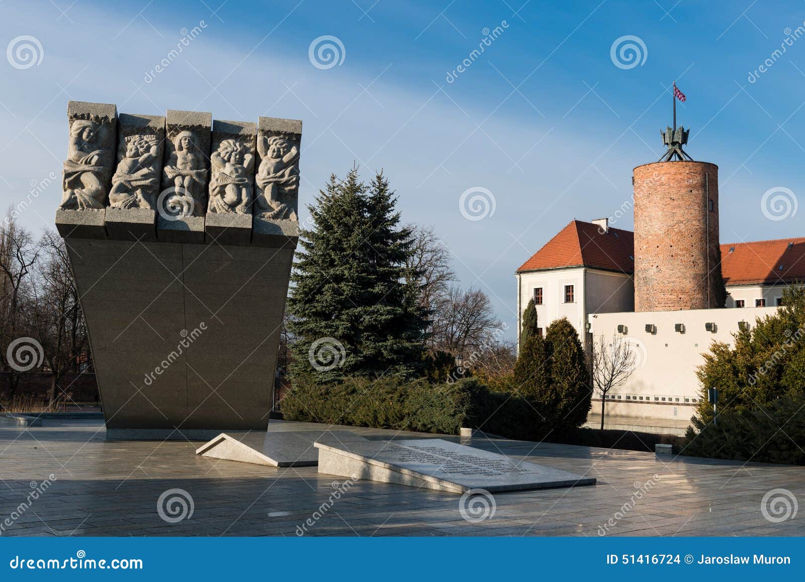 Castle of Princes of Glogow Stock Photo - Image of glogow, silesia ...
