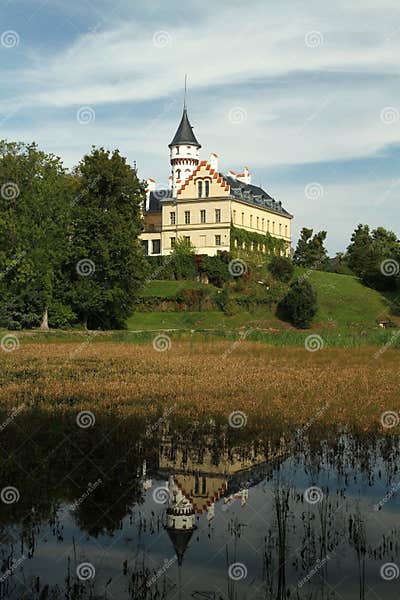 Castle Radun stock image. Image of north, reflection - 27535957