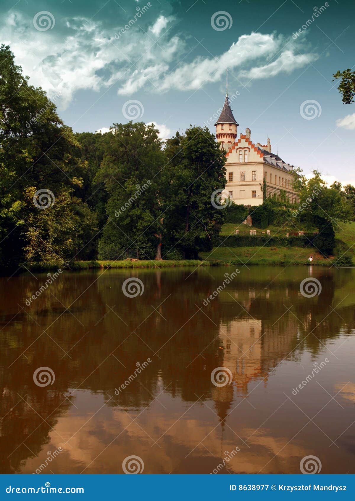 Castle in Radun stock image. Image of mediavel, scene - 8638977