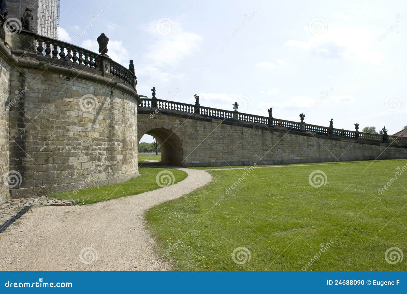 Castle Ramp stock photo. Image of nature, sandstone, touristic - 24688090