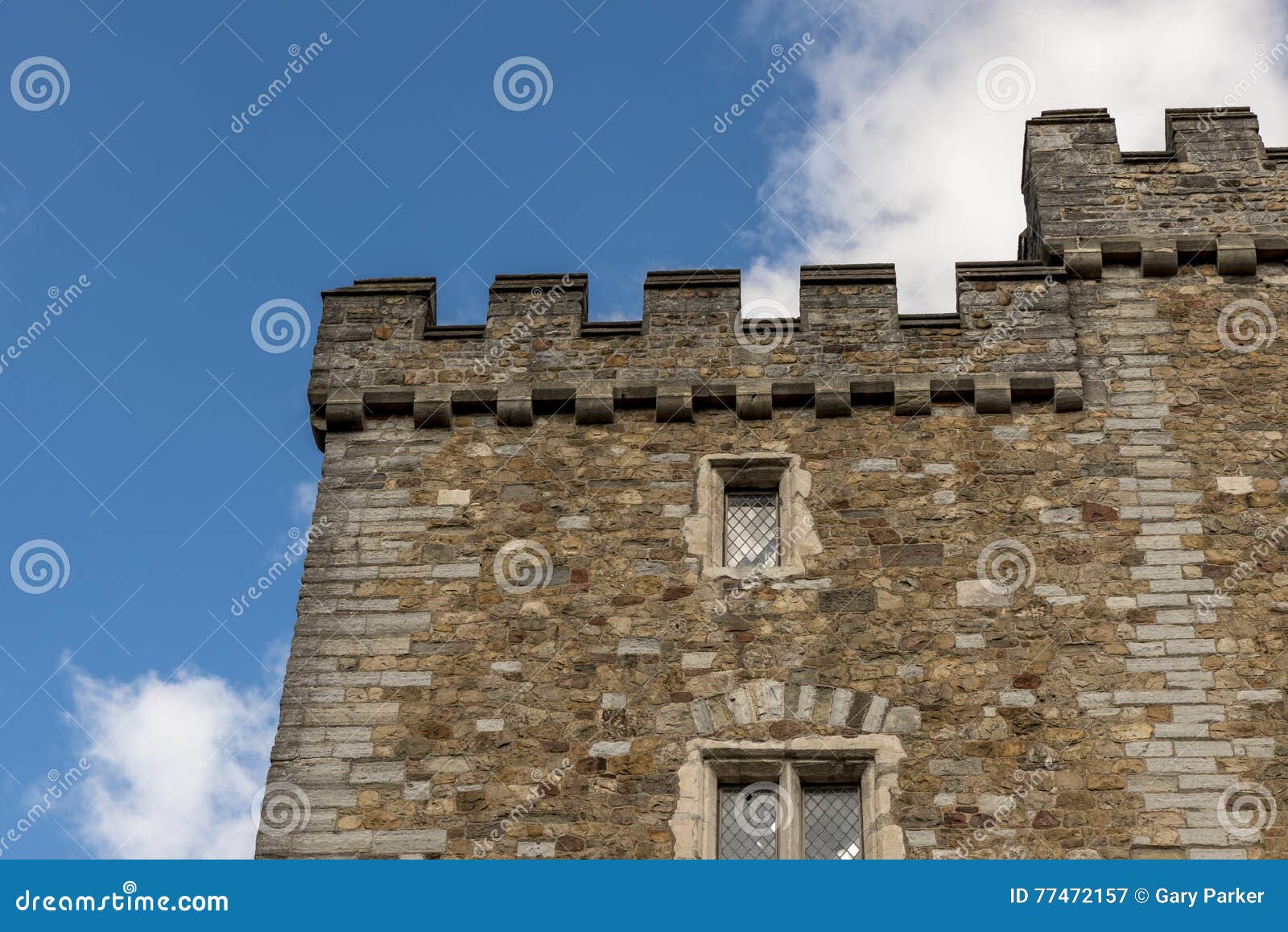 Castle ramparts stock image. Image of castle, stronghold - 77472157