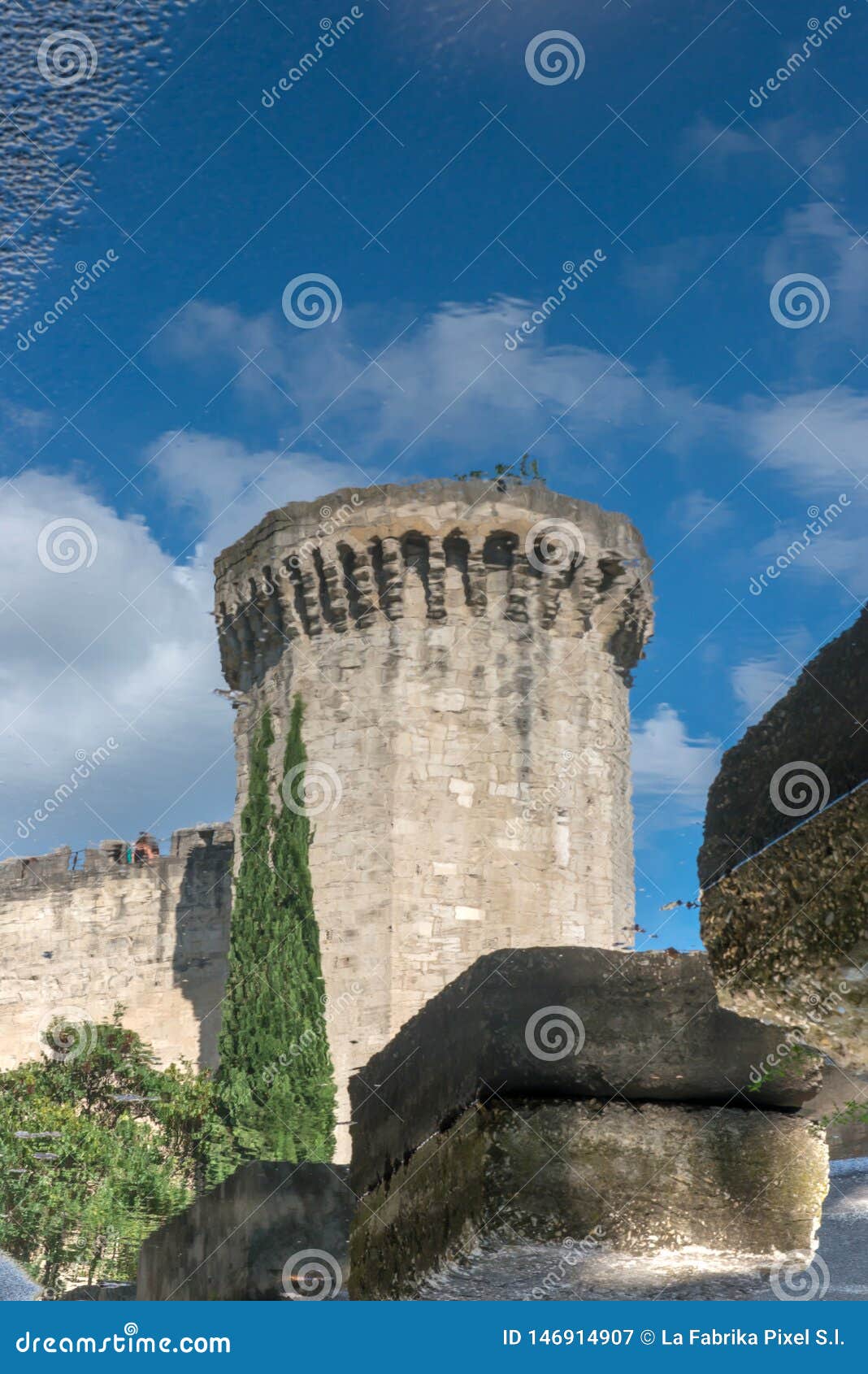 Castle reflection stock image. Image of reflection, castle - 146914907