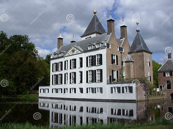 Castle in Renswoude stock photo. Image of castle, tower - 58713100