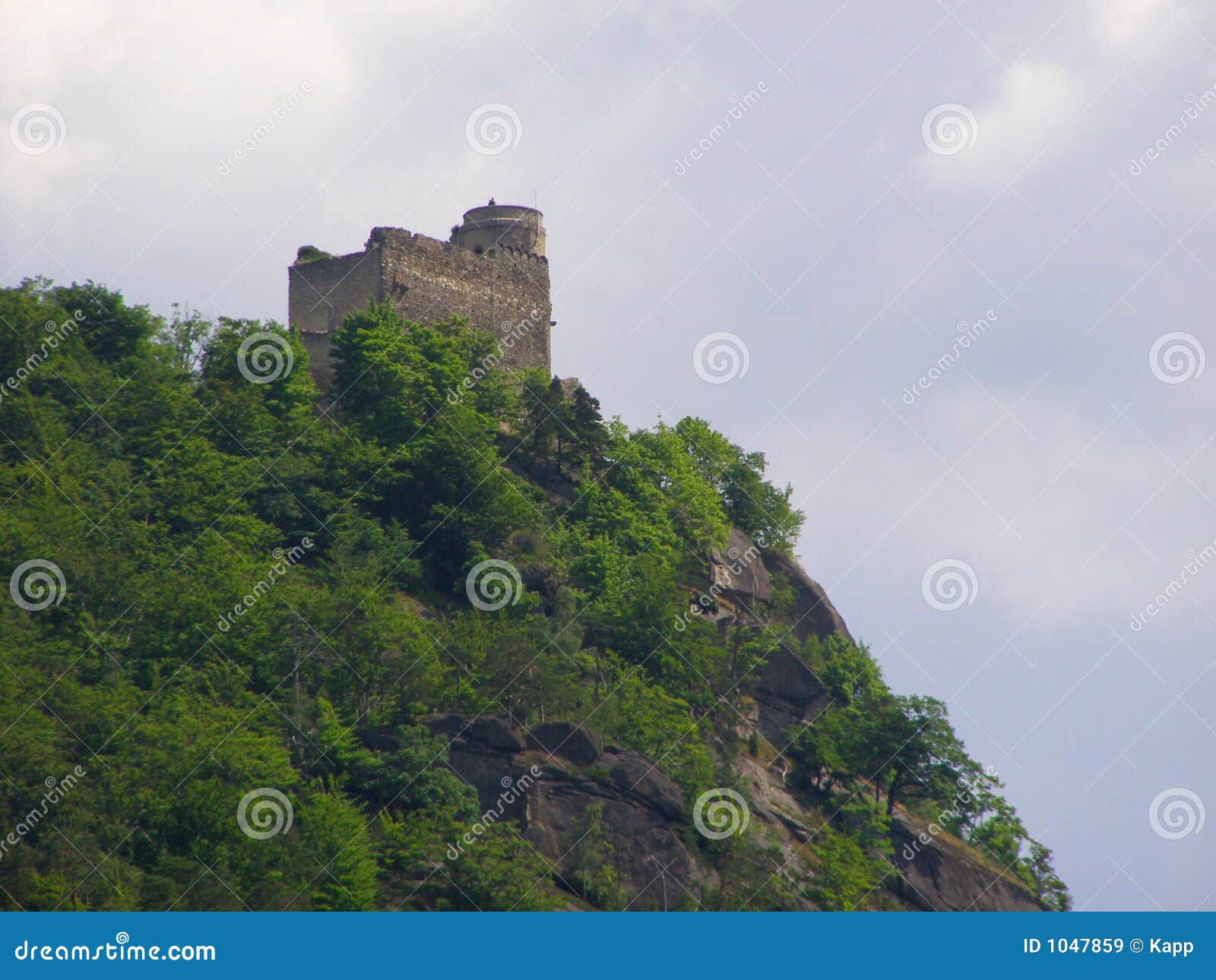 Castle On Rock Picture. Image: 1047859