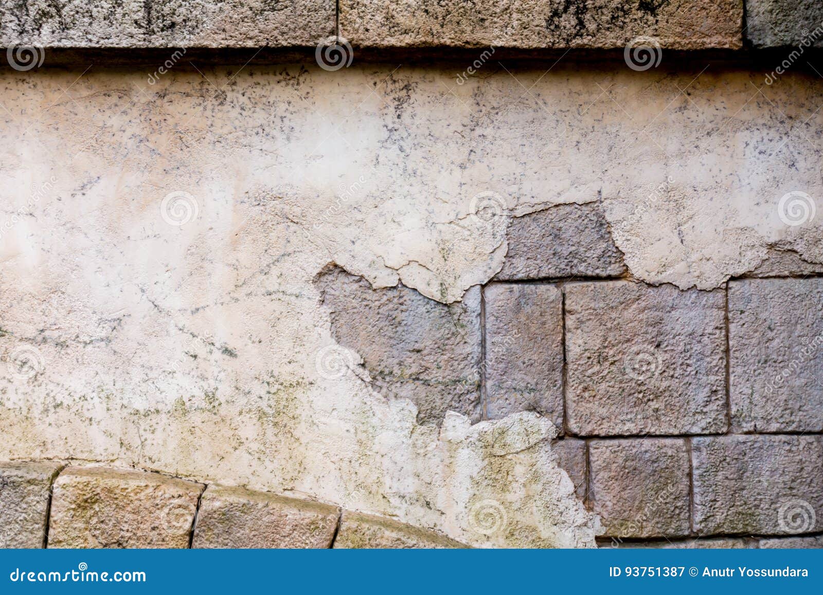 Castle Rock Wall for Texture Background Stock Image - Image of surface ...