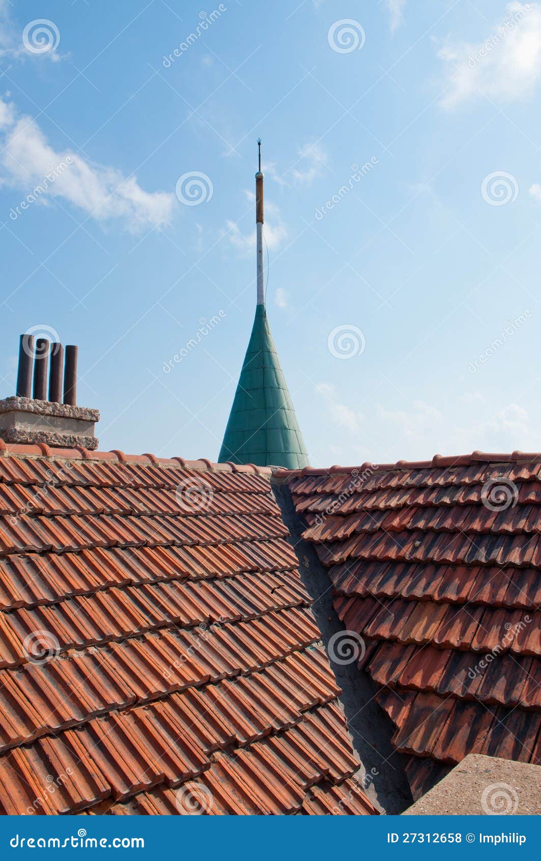Castle roof stock photo. Image of architecture, cityscape - 27312658