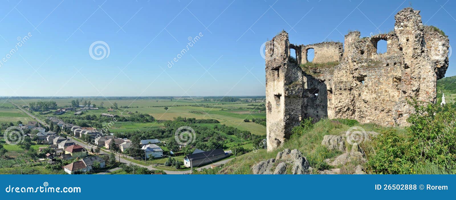Old Castle Ruins Stock Image | CartoonDealer.com #64405561