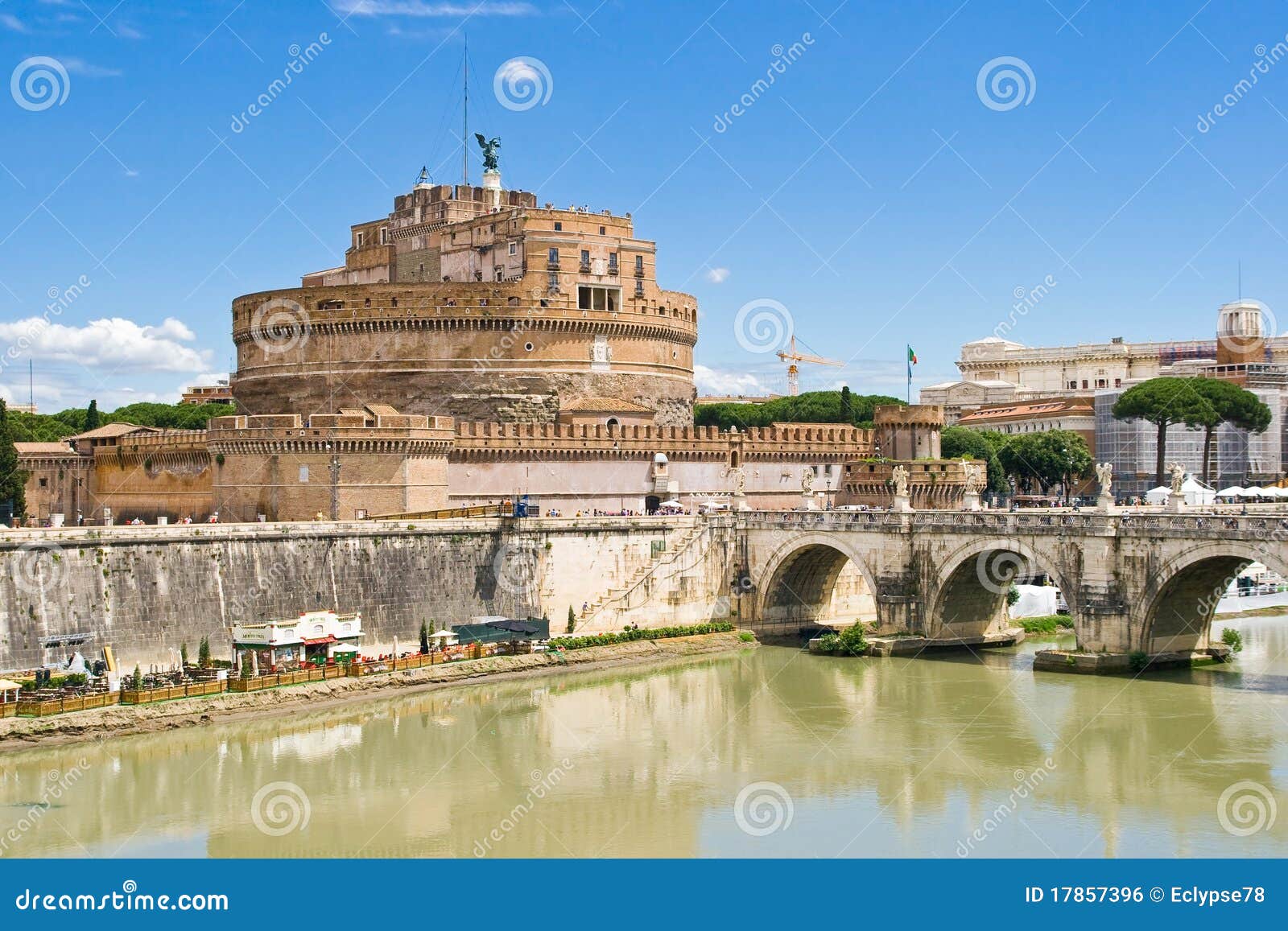 Castle Sant Angelo stock photo. Image of angelo, castle - 17857396