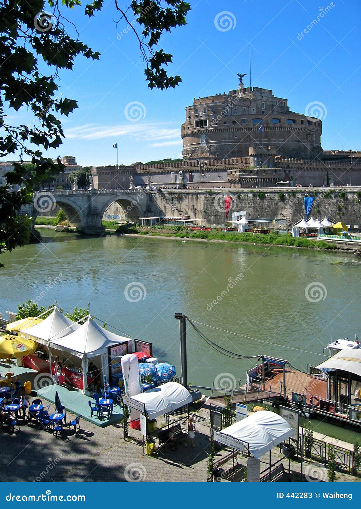 Castle Sant Angelo editorial stock photo. Image of heritage - 442283