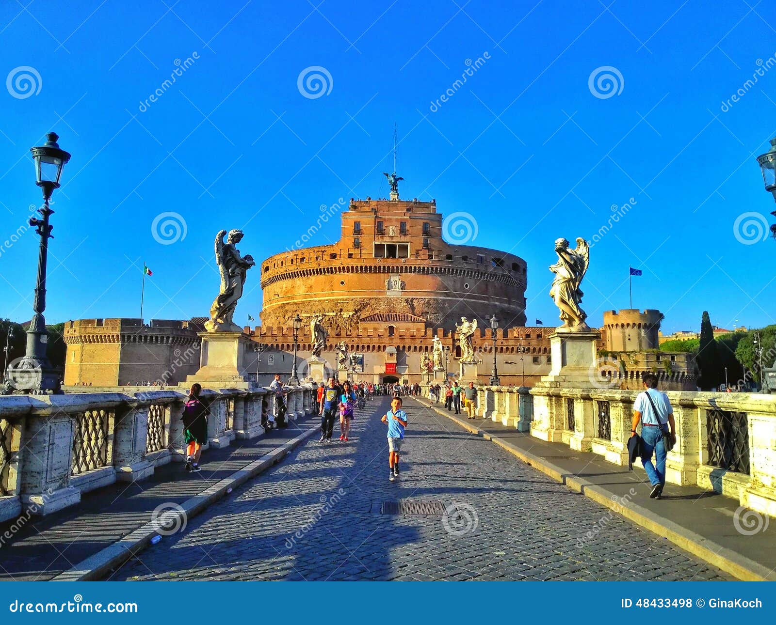 Castle Sant Angelo editorial stock photo. Image of sightseeing - 48433498