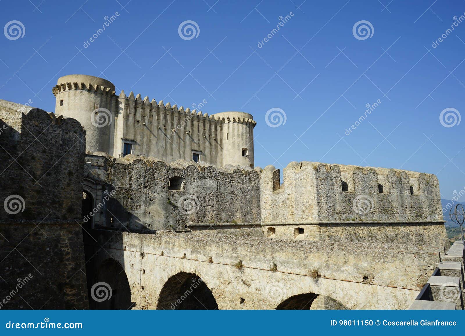 The Castle of Santa Severina, Calabria - Italy Editorial Image - Image ...