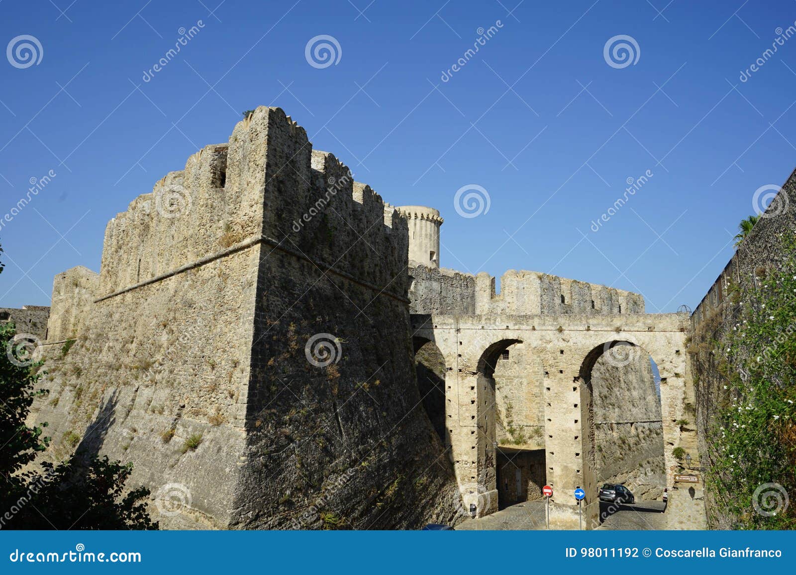 The Castle of Santa Severina, Calabria - Italy Editorial Photography ...