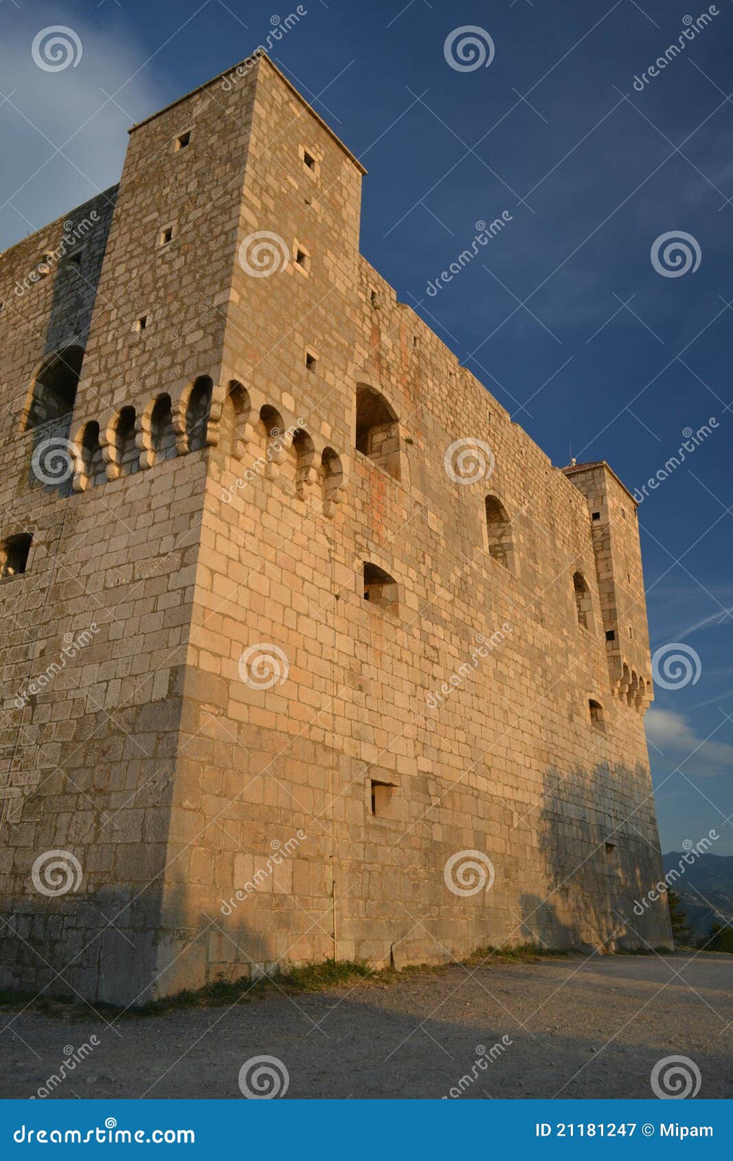 Castle in Senj stock image. Image of great, huge, pretty - 21181247