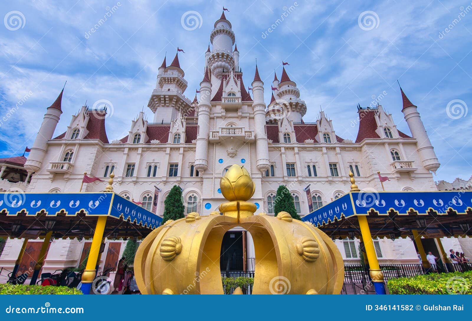 Castle of Shrek stock photo. Image of building, shrine - 346141582