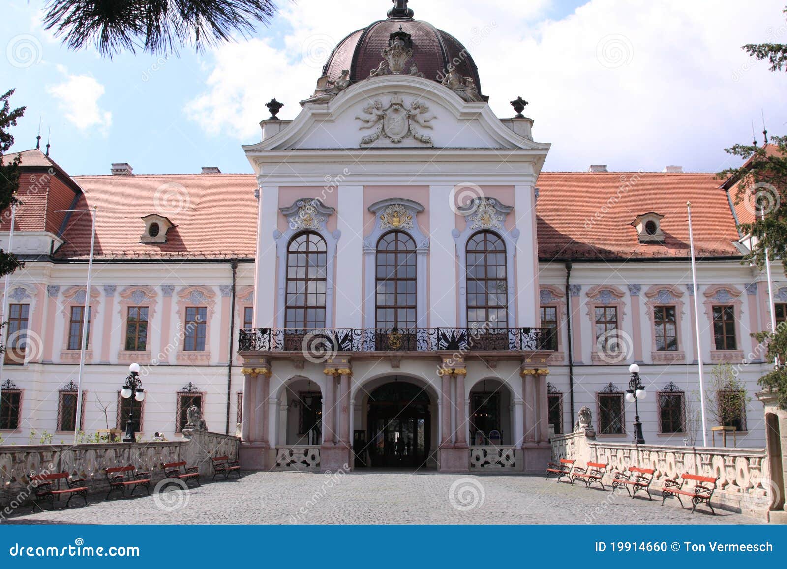 Castle Sissy Godollo Hungary Stock Photo - Image of budapest, castle ...