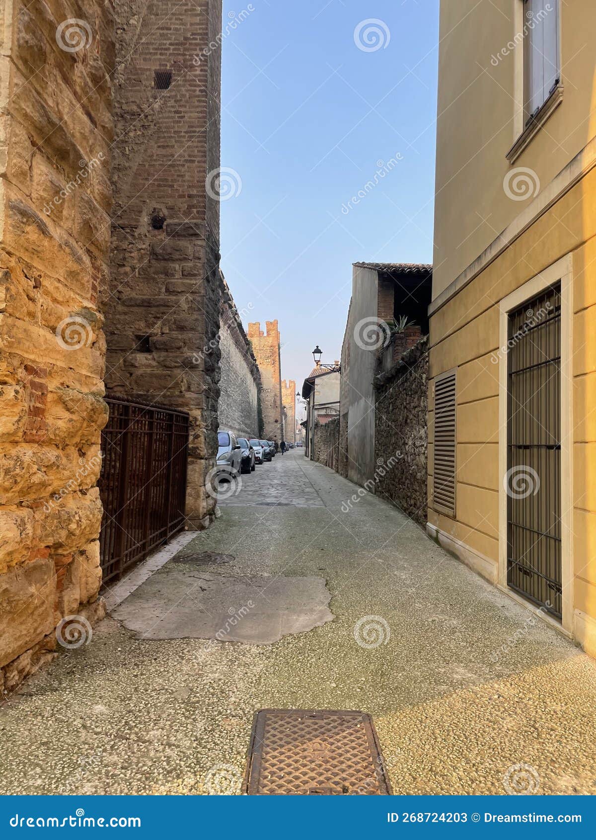The Castle of Soave a Typical Military Artifact of the Medieval Age ...