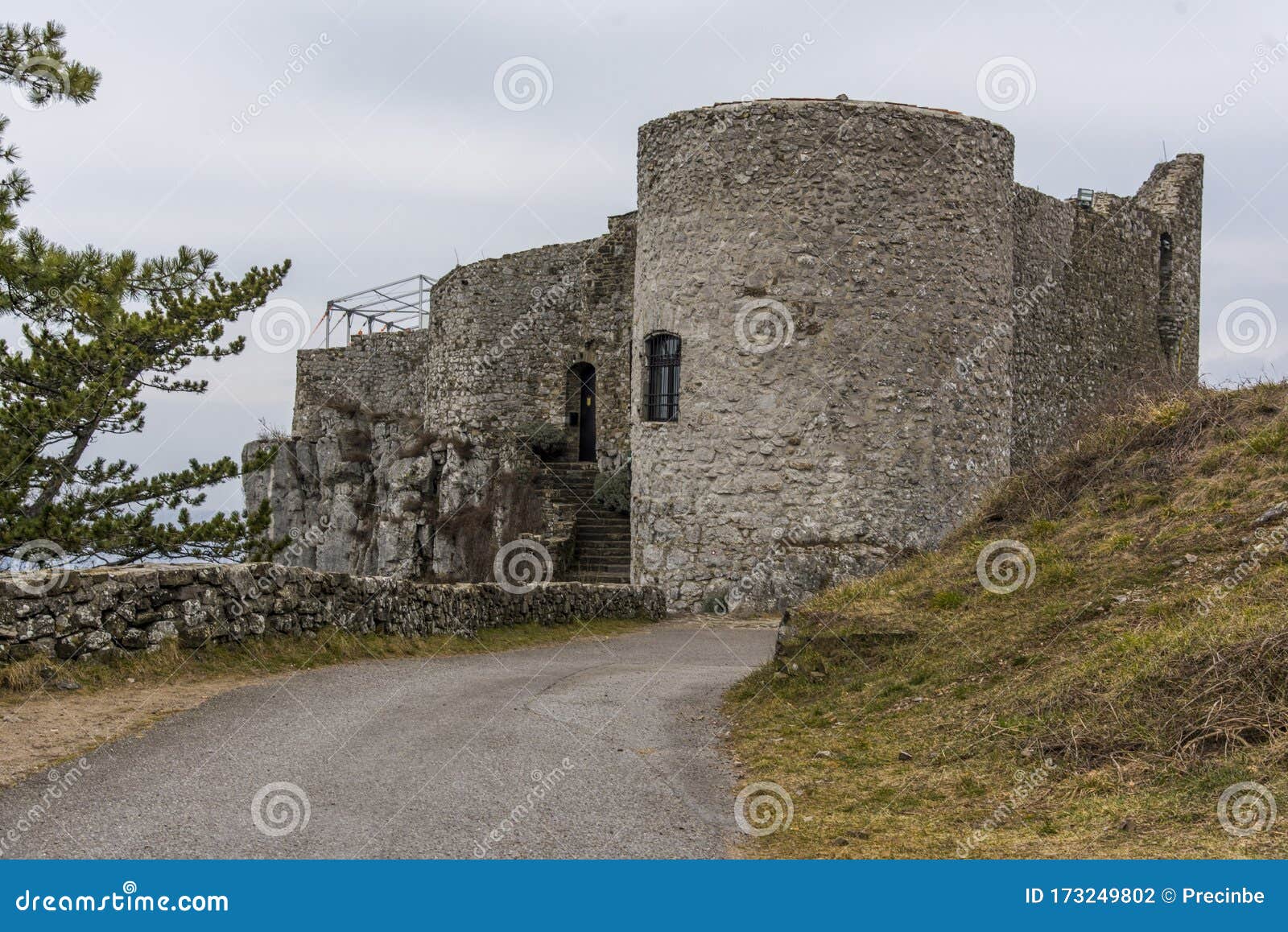 Castle Socerb stock photo. Image of castle, fairytale - 173249802