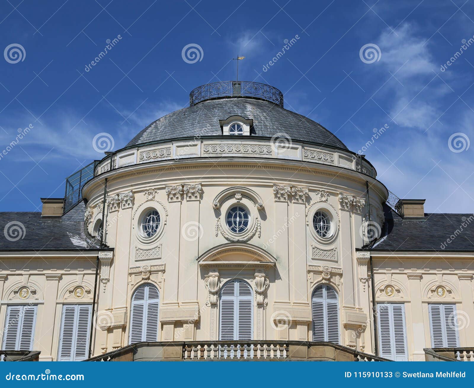 Castle Solitude, Stuttgart, Germany Editorial Stock Photo - Image of ...
