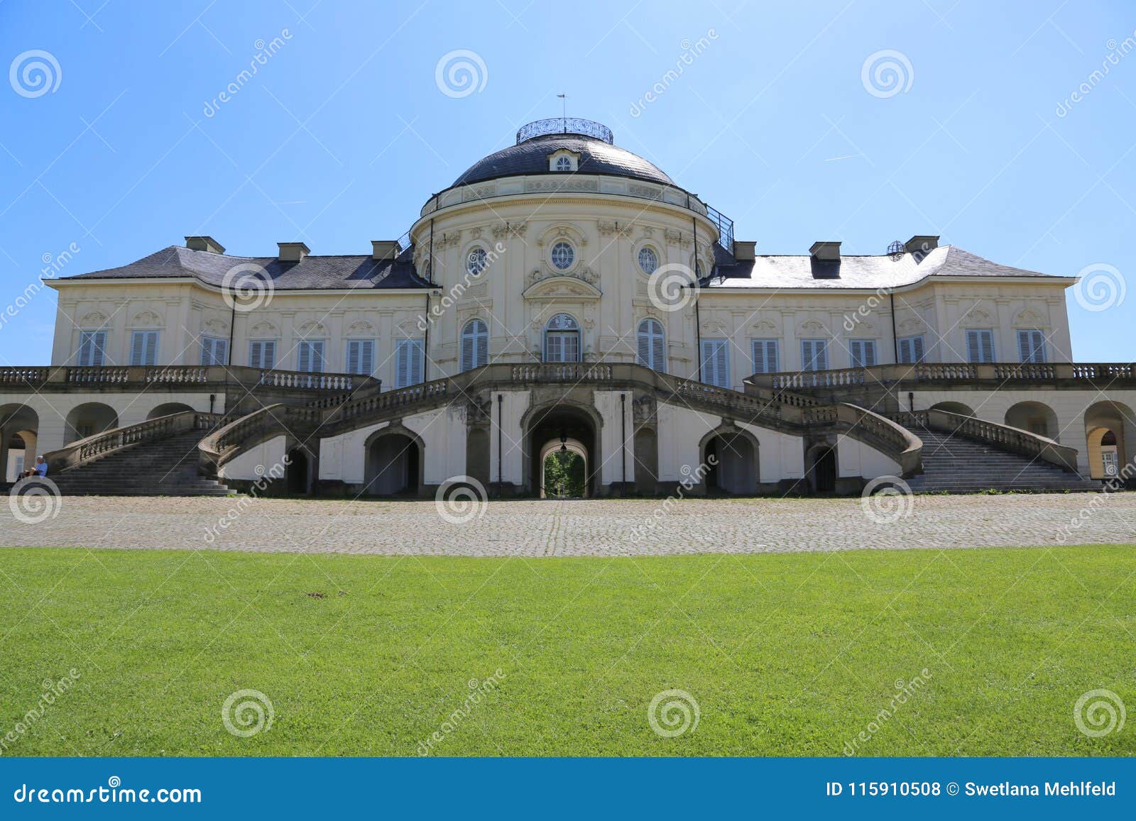 Castle Solitude, Stuttgart, Germany Editorial Stock Photo - Image of ...