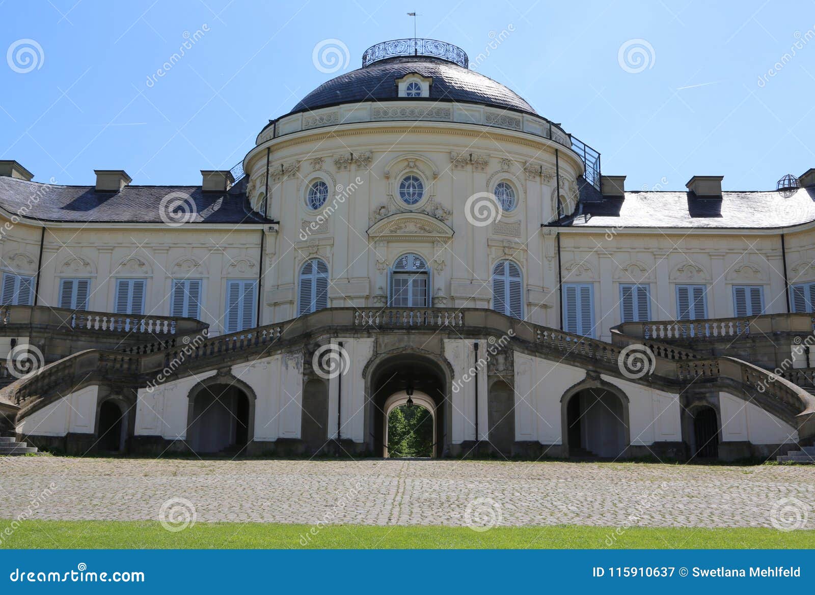 Castle Solitude, Stuttgart, Germany Editorial Photography - Image of ...