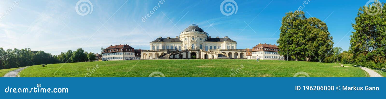 Castle Solitude in South Germany Stock Photo - Image of germany, palace ...