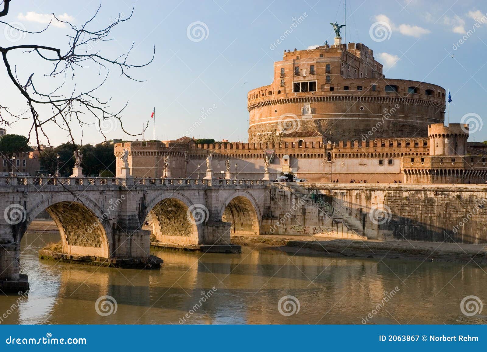 Castle ST. Angelo stock image. Image of architecture, angelo - 2063867