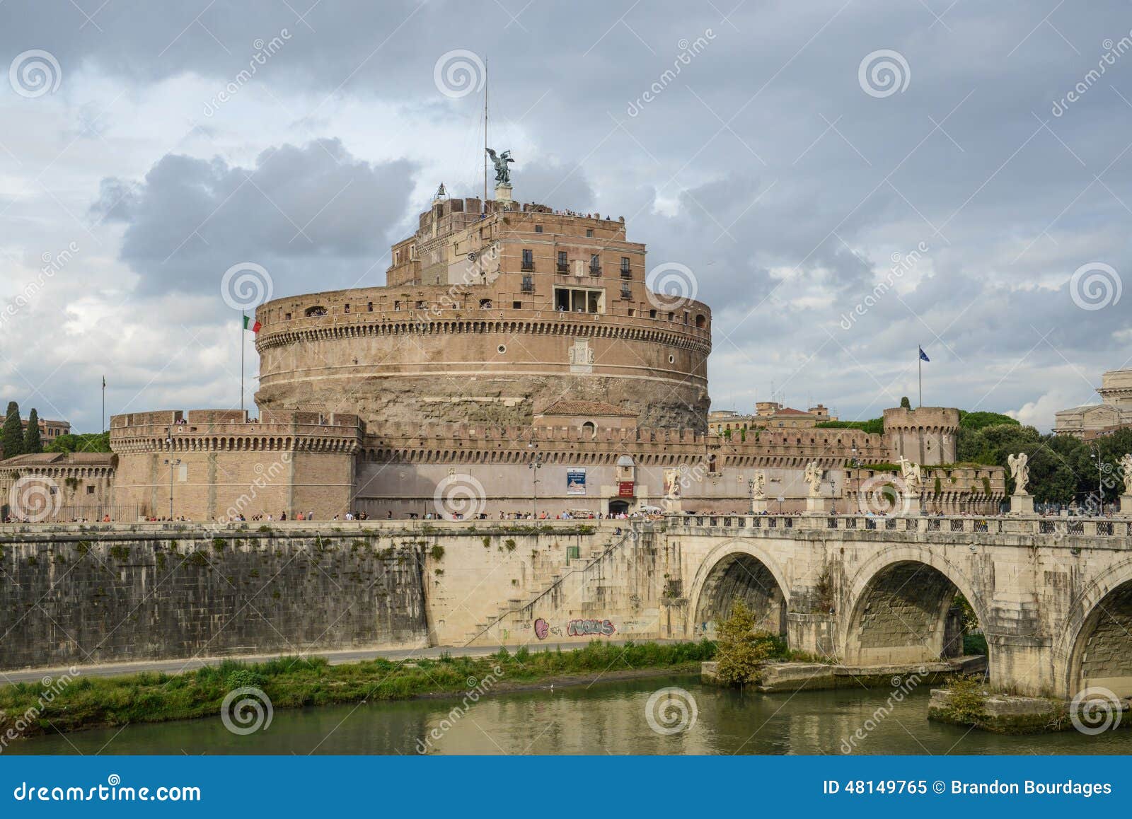 Castle St. Angelo editorial image. Image of europe, blue - 48149765