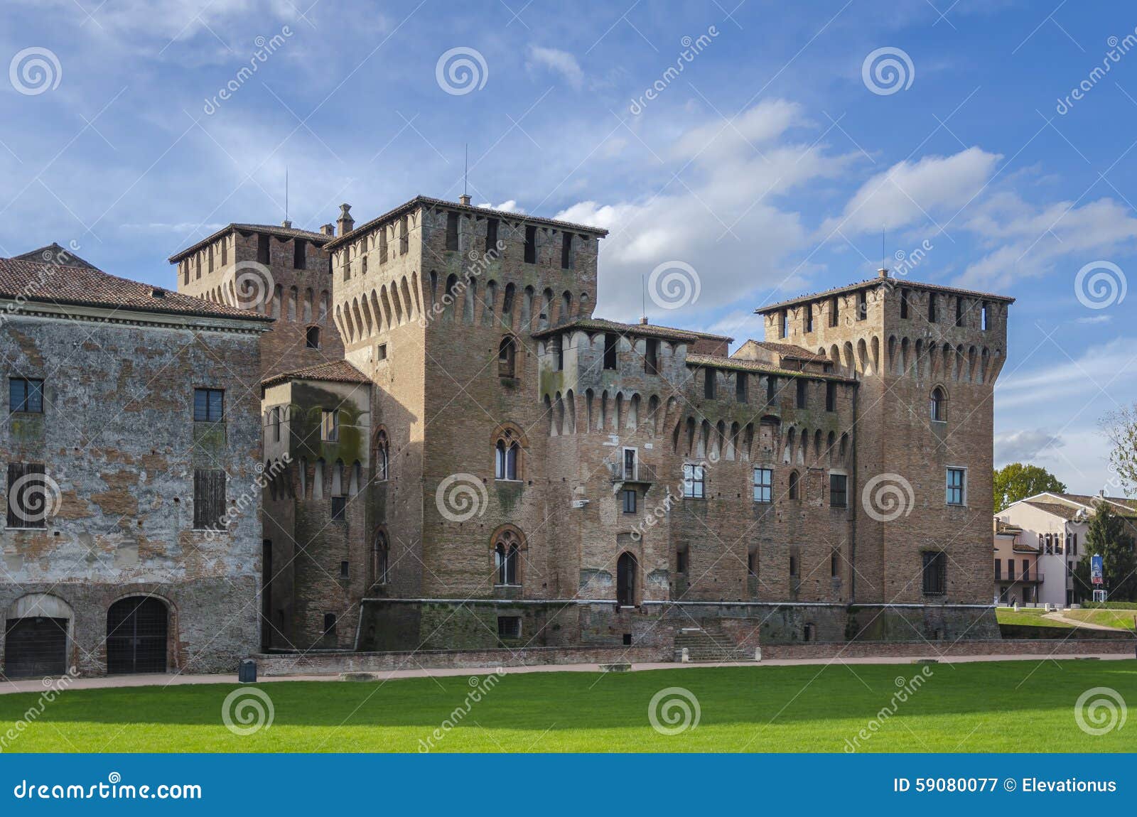 Castle of St. George, Mantua , Italy Editorial Photography - Image of ...