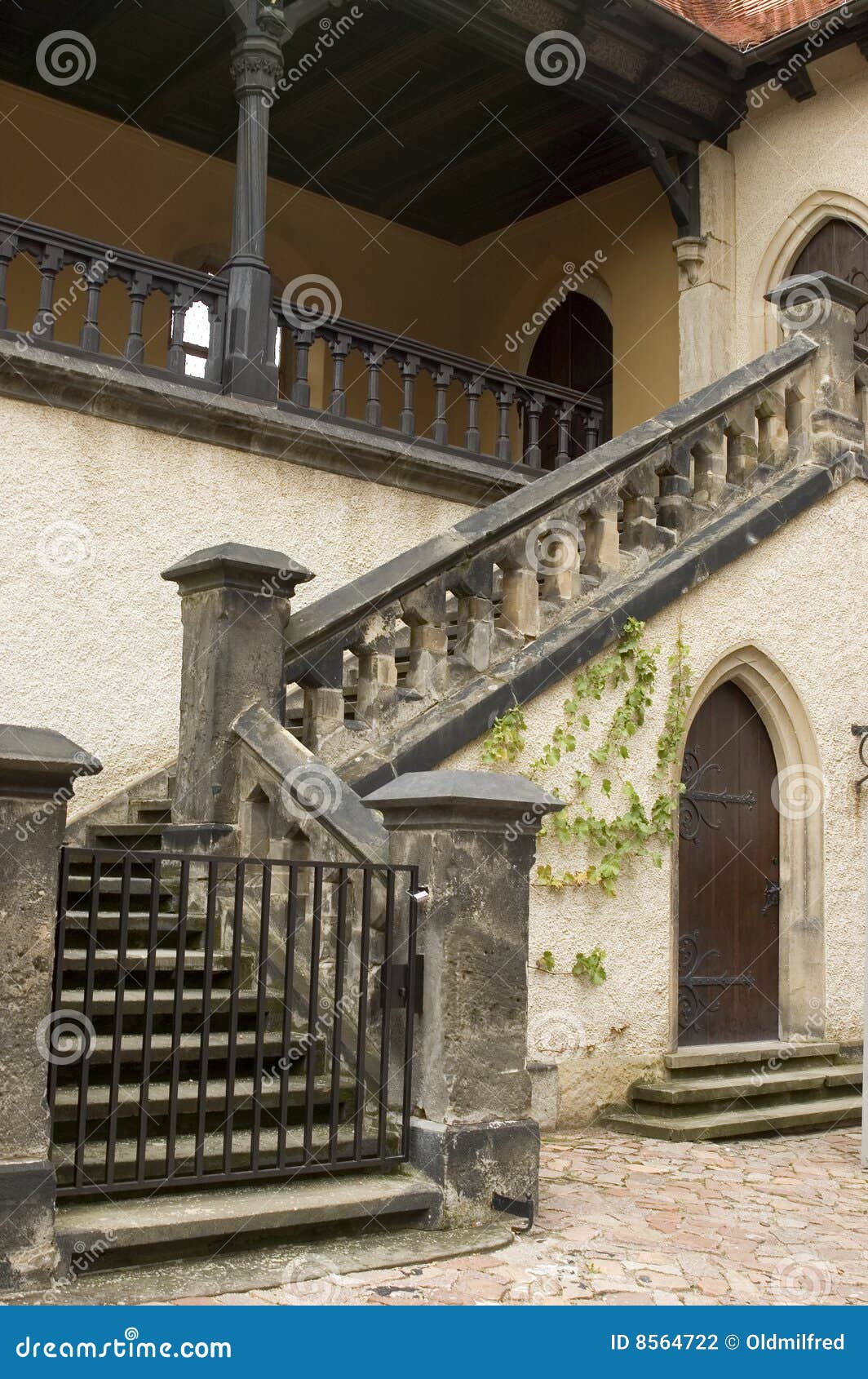 Castle Staircase Stock Photography - Image: 8564722