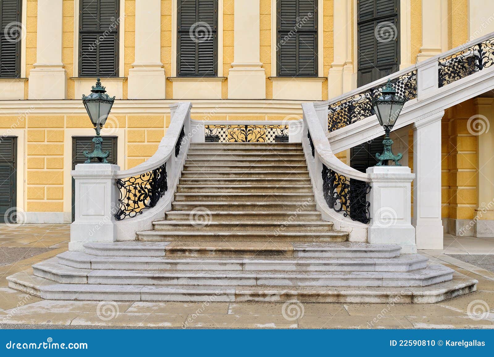 Castle stairs editorial image. Image of austria, luxury - 22590810