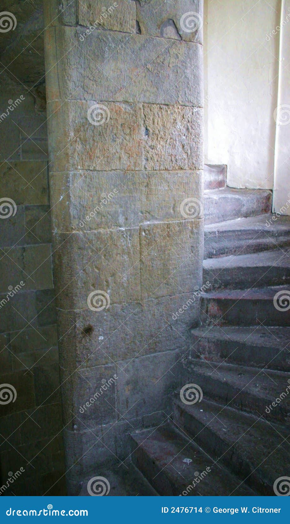 Castle Stairs stock photo. Image of winding, stairs, masonry - 2476714