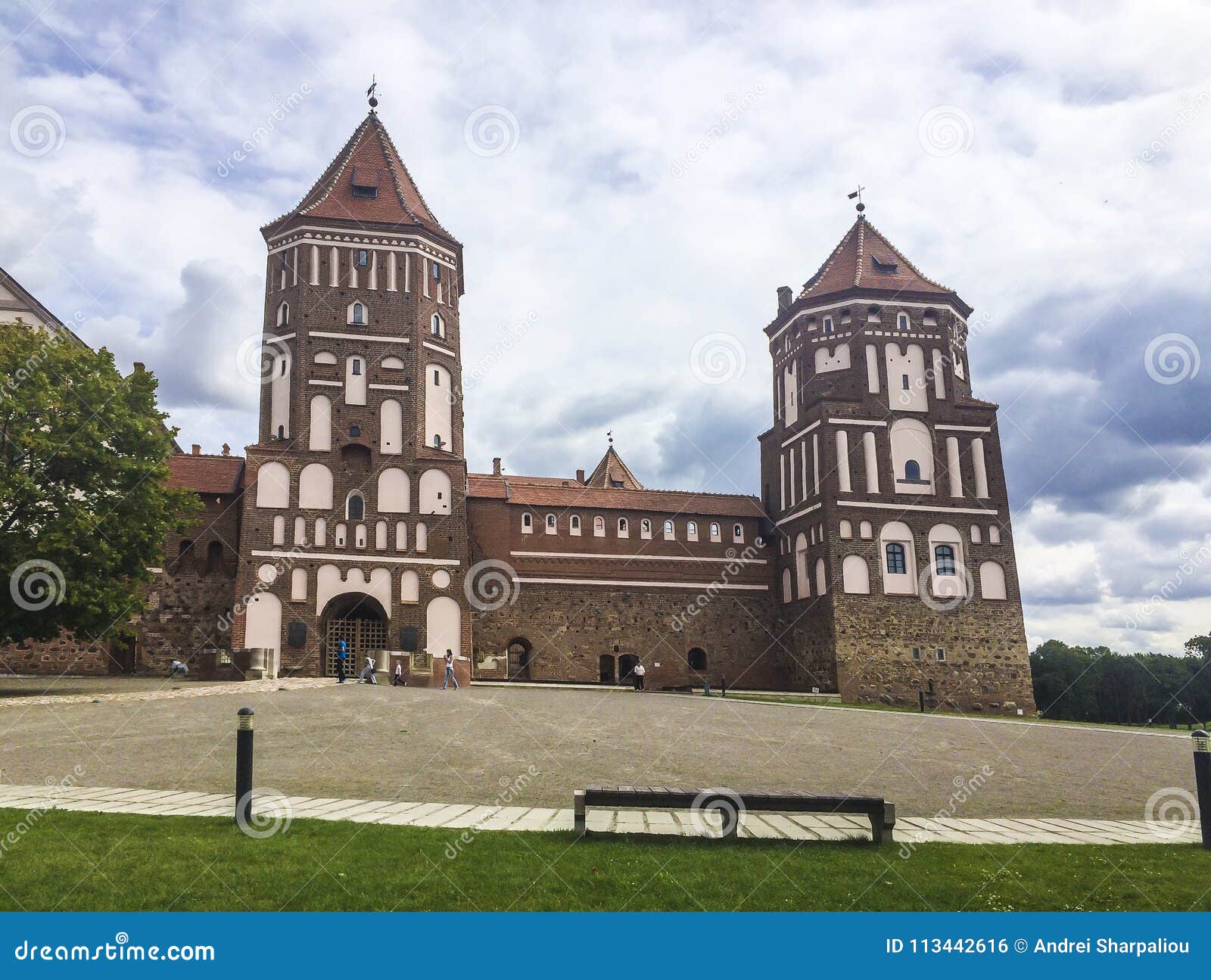 Building Castle fortress stock photo. Image of guild - 113442616