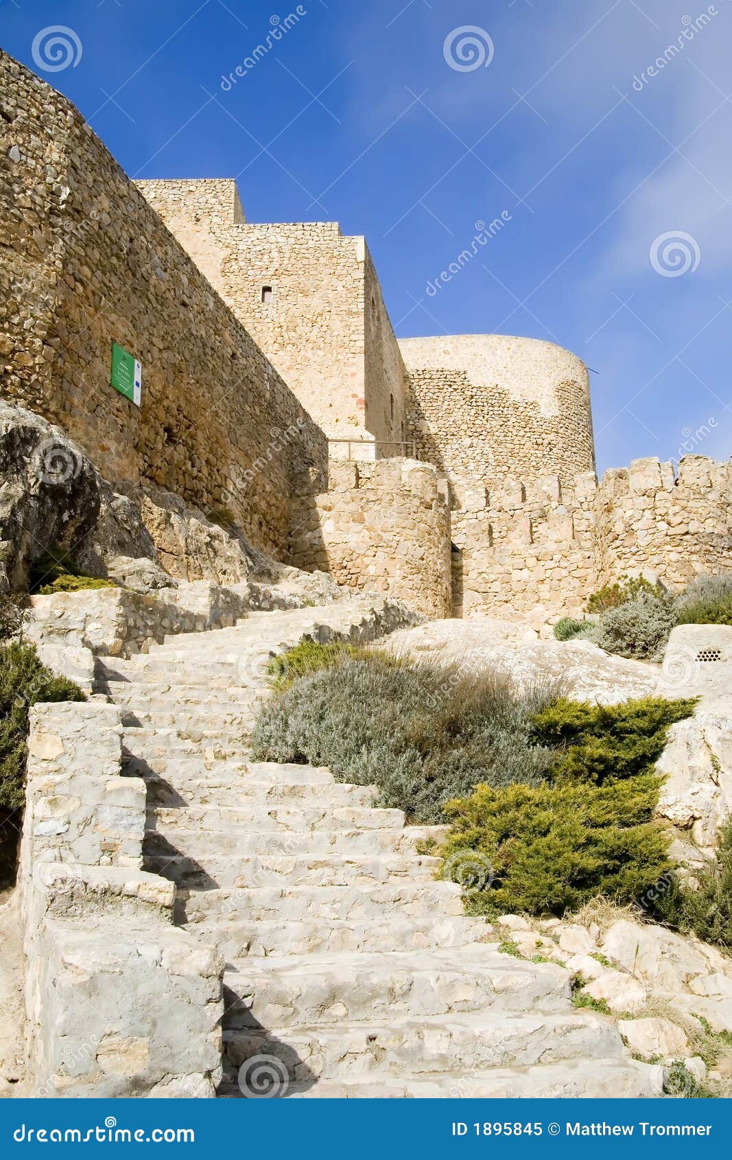 Castle Steps stock image. Image of steps, castilla, madrid - 1895845