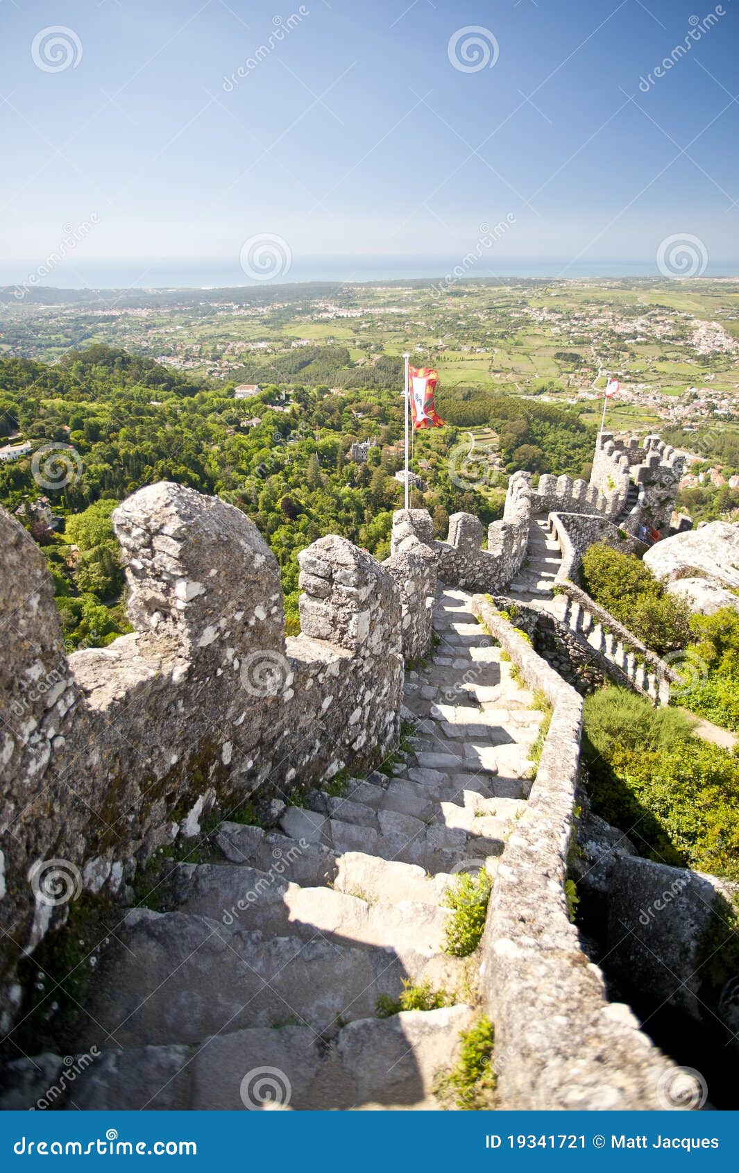 Castle steps stock image. Image of viewpoints, scenic - 19341721