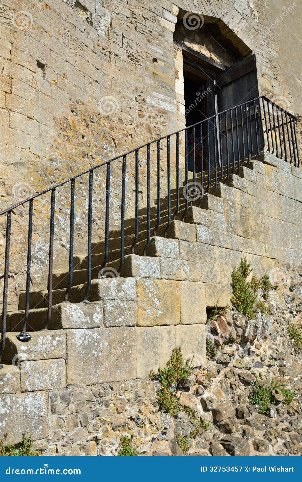 Castle steps stock image. Image of medieval, stone, norman - 32753457
