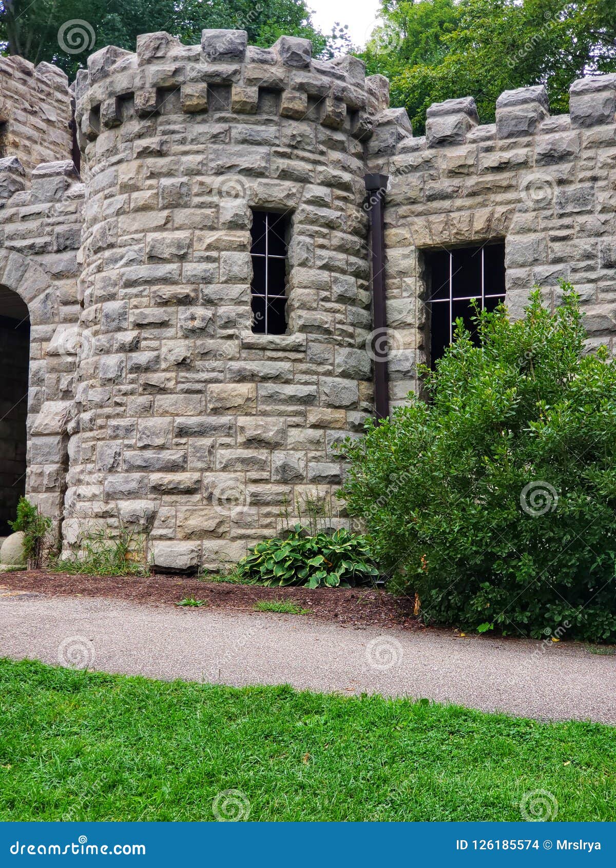Squires Castle Located in the Cleveland Metroparks in Ohio Stock Photo ...