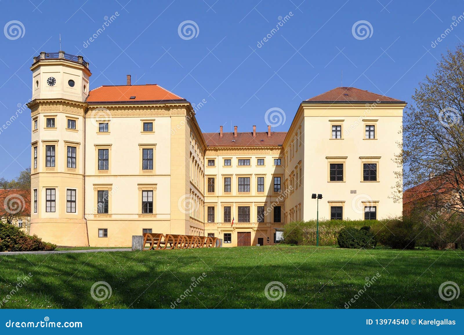 Castle Straznice,Czech Republic Stock Photo - Image of water, republic ...