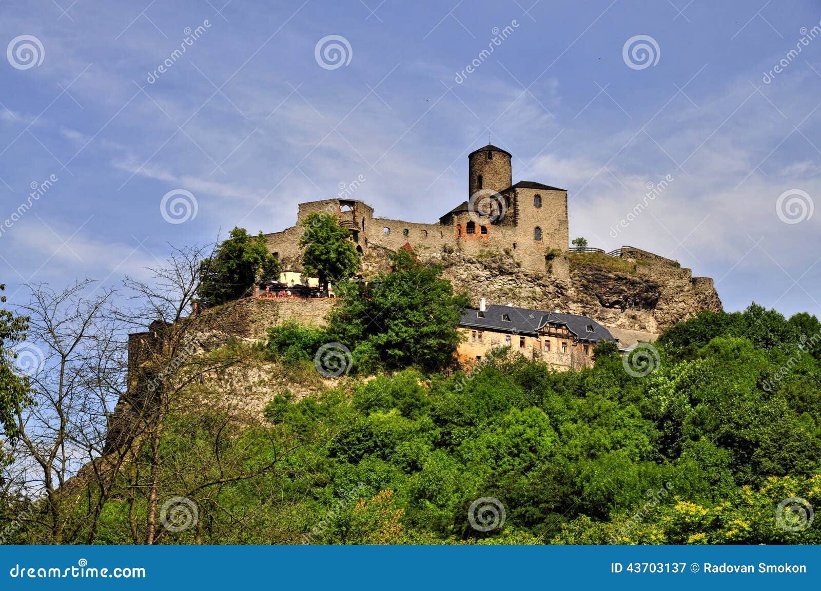 Castle Strekov stock image. Image of palace, landmark - 43703137