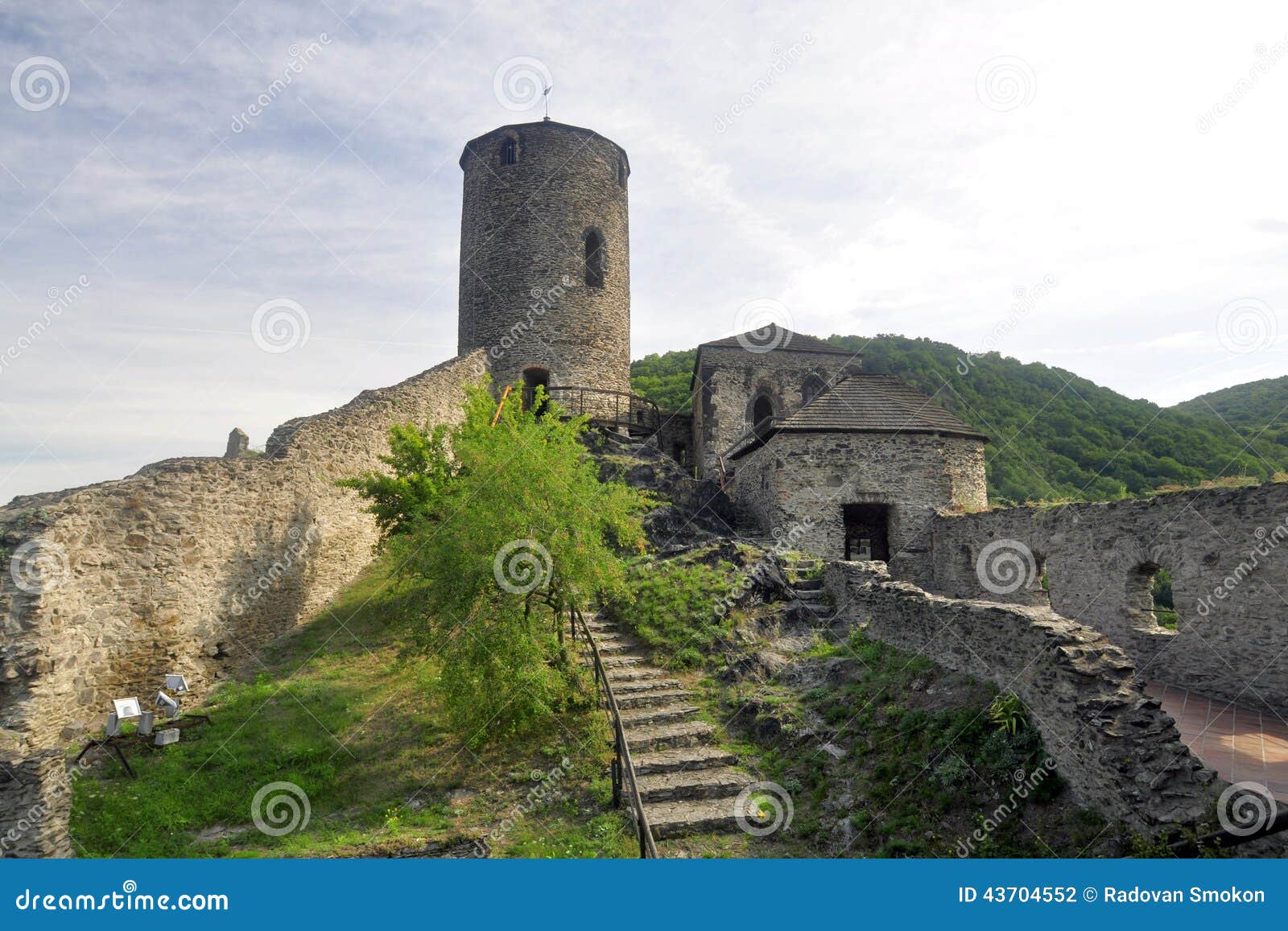 Castle Strekov stock photo. Image of czech, house, medieval - 43704552