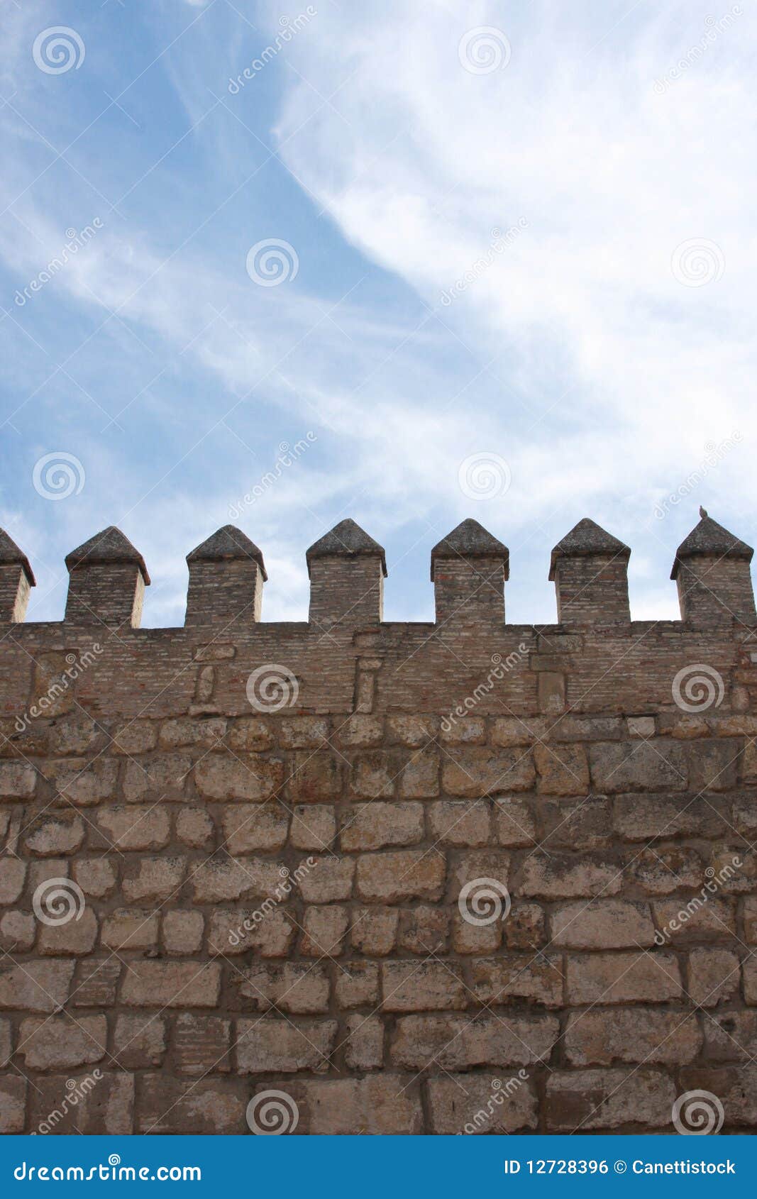 Castle Stronghold stock photo. Image of european, building - 12728396